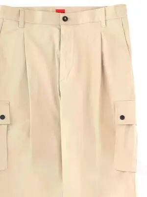 Hugo Pleated Cargo Trousers