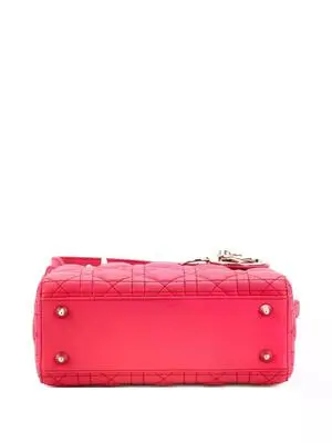 Dior My Abcdior Lady Bag Cannage Quilt Lambskin - Pink
