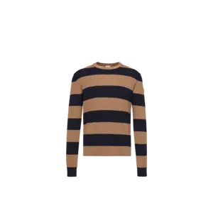 Moncler Striped Wool Crewneck Sweater