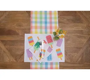 VALERIE PARR HILL Popsicle Napkins Set Of 6 Valerie - One-color