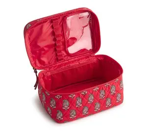 VERA BRADLEY Brush Up Cosmetic Case