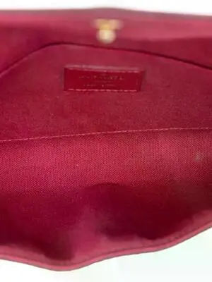 LOUIS VUITTON 2016 Monogram Pochette Felicie - Brown