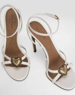 Dolce & Gabbana Devotion Calfskin Sandals