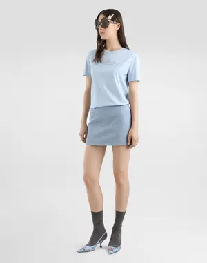 Dolce & Gabbana Jersey T-shirt With Embroidery