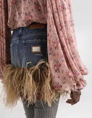 Dolce & Gabbana Floral Chiffon Top