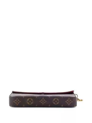LOUIS VUITTON Felicie Pochette Monogram Canvas - Brown