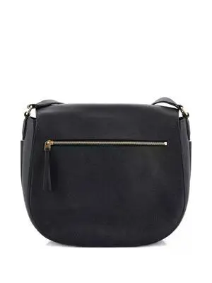 Celine Trotteur Calfskin Medium Crossbody Bag - Black