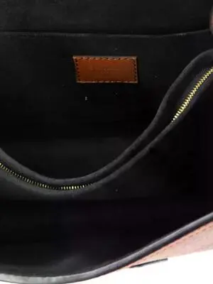 LOUIS VUITTON Dauphine Reverse Monogram Canvas Mm Shoulder Bag