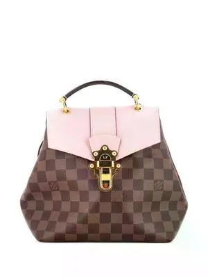 LOUIS VUITTON Clapton Damier And Leather Backpack