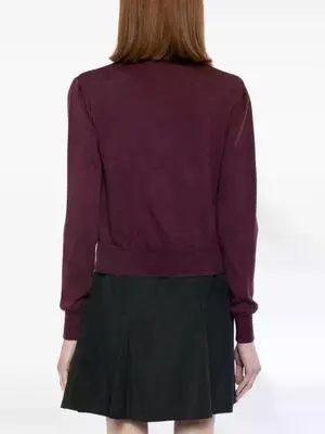 SAIID KOBEISY Wool Bow Blouse