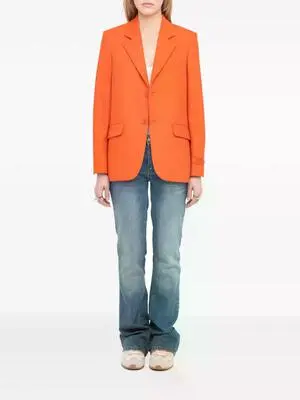 Zadig&Voltaire Vanille Embroidered Blazer - Orange