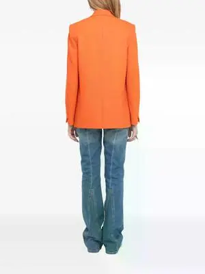 Zadig&Voltaire Vanille Embroidered Blazer - Orange