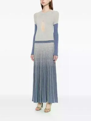 SAIID KOBEISY Degrade Knitwear Dress