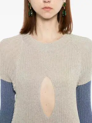 SAIID KOBEISY Degrade Knitwear Dress