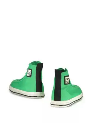 DIESEL Logo High-top Sneakers - Green