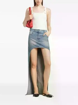 COURREGES Cut-out Long Skirt