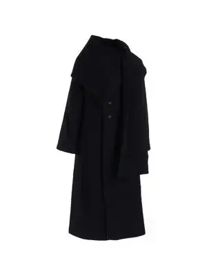 Yohji Yamamoto Long Sleeve Coats For Women