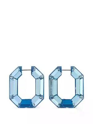 SWAROVSKI Lucent Hoop Earrings - Blue