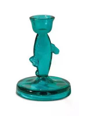 CU I SEEYOU Fish Candlestick - Blue