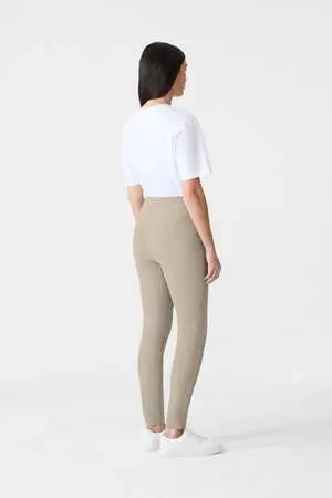 Mackage Navi-su Fitted Lamb Suede Legging - Grey