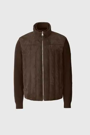 Mackage Landen Mixed-media Jacket - Umber