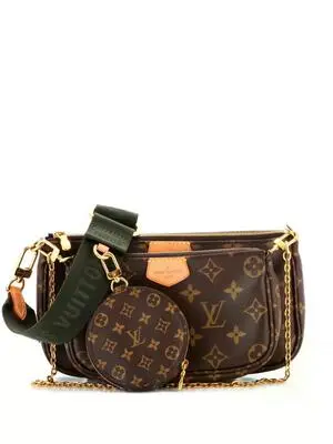 LOUIS VUITTON Multi Pochette Accessoires Monogram Canvas Crossbody Bag - Brown