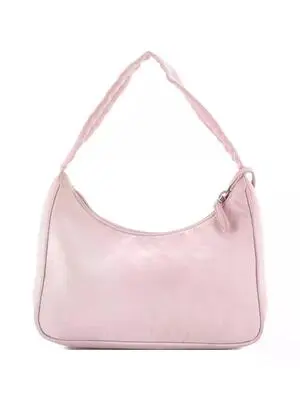 Prada Re-edition 2000 Tessuto Mini Hobo Bag - Pink