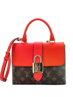 LOUIS VUITTON Locky Bb Satchel Monogram Canvas - Brown
