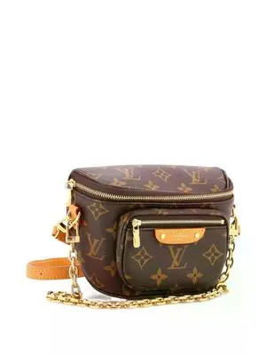 LOUIS VUITTON Bum Bag Monogram Canvas Mini Belt Bag