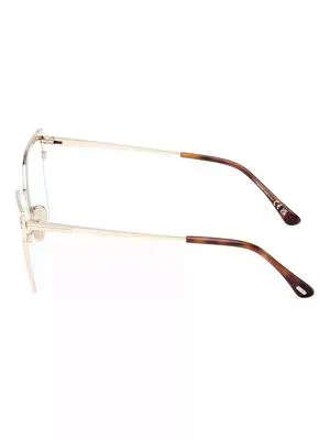 TOM FORD Metal Cat-eye Glasses