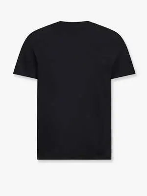 Moncler Cotton Tshirt With Printed Logo On The Front