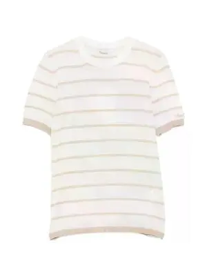 Max Mara Striped T-shirts For Women