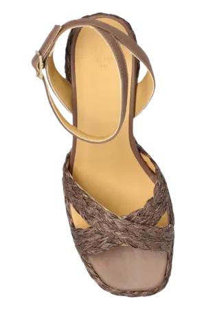 CastaÑer Valeriette’ Platform Sandals - Brown