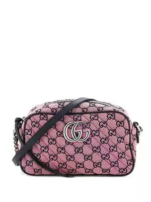 Gucci Gg Marmont Small Crossbody Bag - Pink