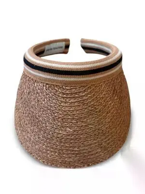 Helen Kaminski Woven Visor - Brown