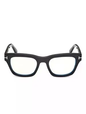 TOM FORD Rectangle-frame Glasses - Black