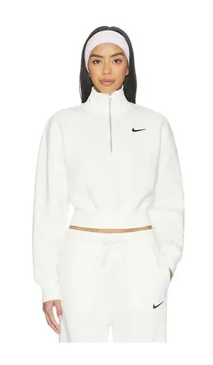 Nike 1/2 Zip Cropped Sweatshirt