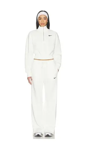 Nike 1/2 Zip Cropped Sweatshirt