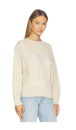 ANINE BING Harry Shrunken Sweatshirt Paris