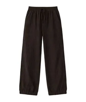ME+EM Drawstring Hem Trousers