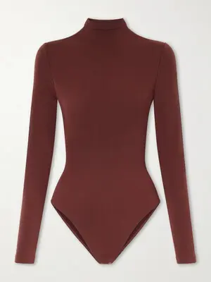 Wolford Stretch-jersey Bodysuit - Red