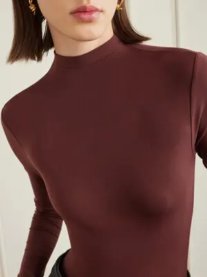 Wolford Stretch-jersey Bodysuit - Red