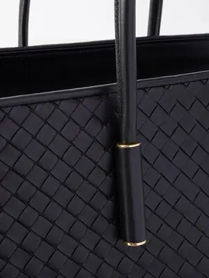 Bottega Veneta Barbara Intrecciato Leather Tote
