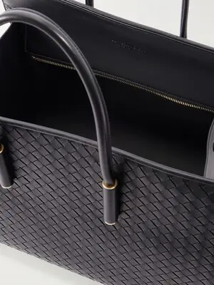 Bottega Veneta Barbara Intrecciato Leather Tote
