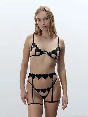 Victoria's Secret Bluebella Gia Thigh Harness - Black