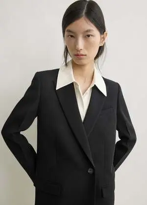 TOTEME Tailored Slim Blazer - Black