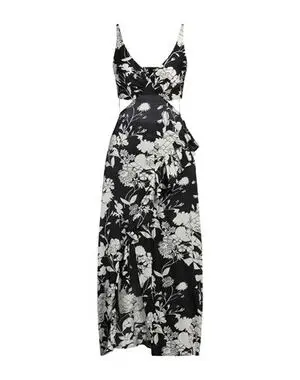 Black Print Dresses