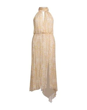 Patrizia Pepe Midi Dress - Beige