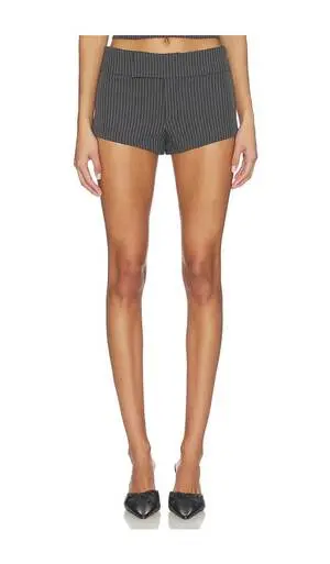 Superdown Agnes Hot Short - Grey