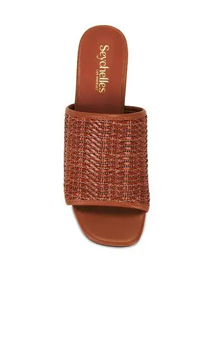 Seychelles Woven Block Heel Sandals